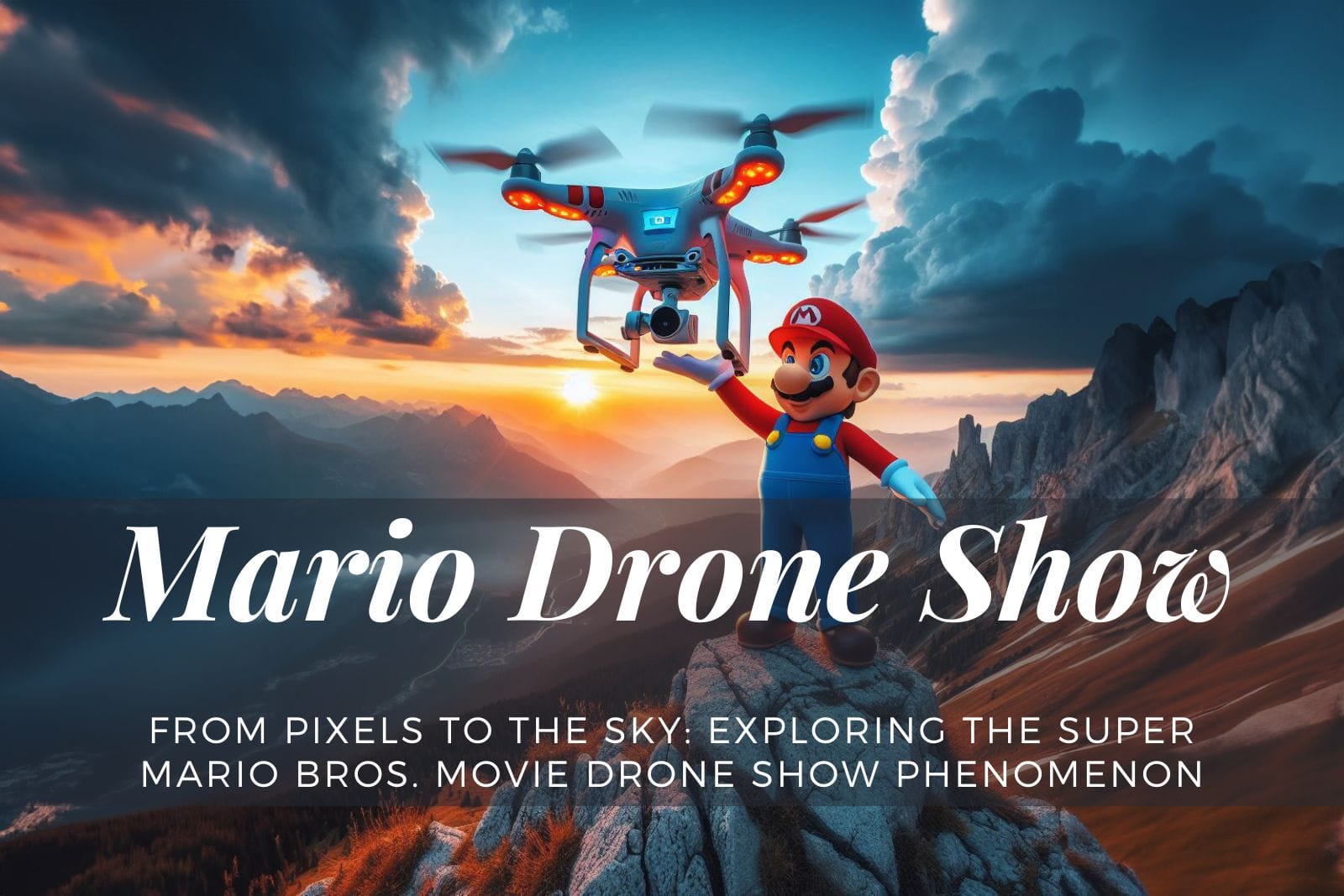 From Pixels to the Sky: Exploring the Super Mario Bros. Movie Drone ...